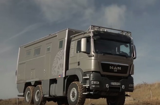 The prefect accompaniment to a world trip-an MAN 6×6 expedition truck ...